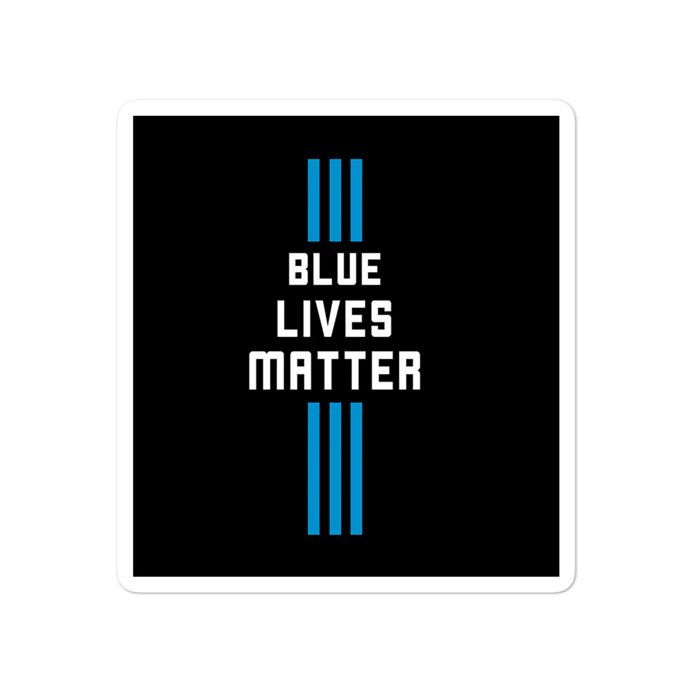 3 Stripe Streak stickers | Blue Lives Matters